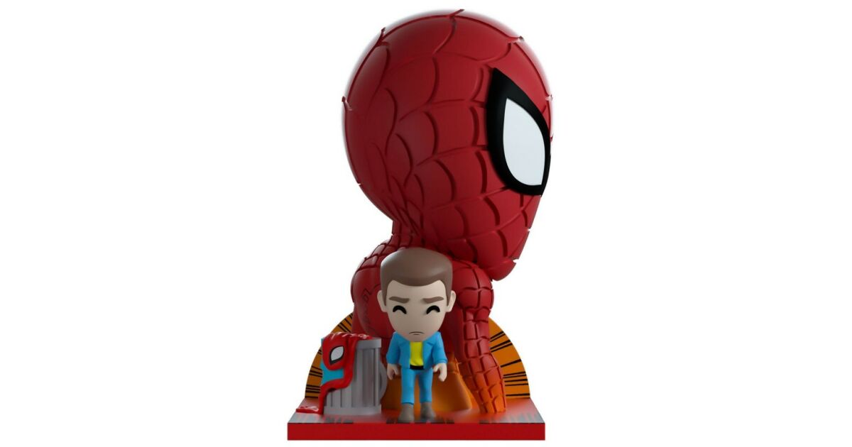 Marvel Vinyl Diorama Pókember Peter Parker 11 cm | Pepita.hu