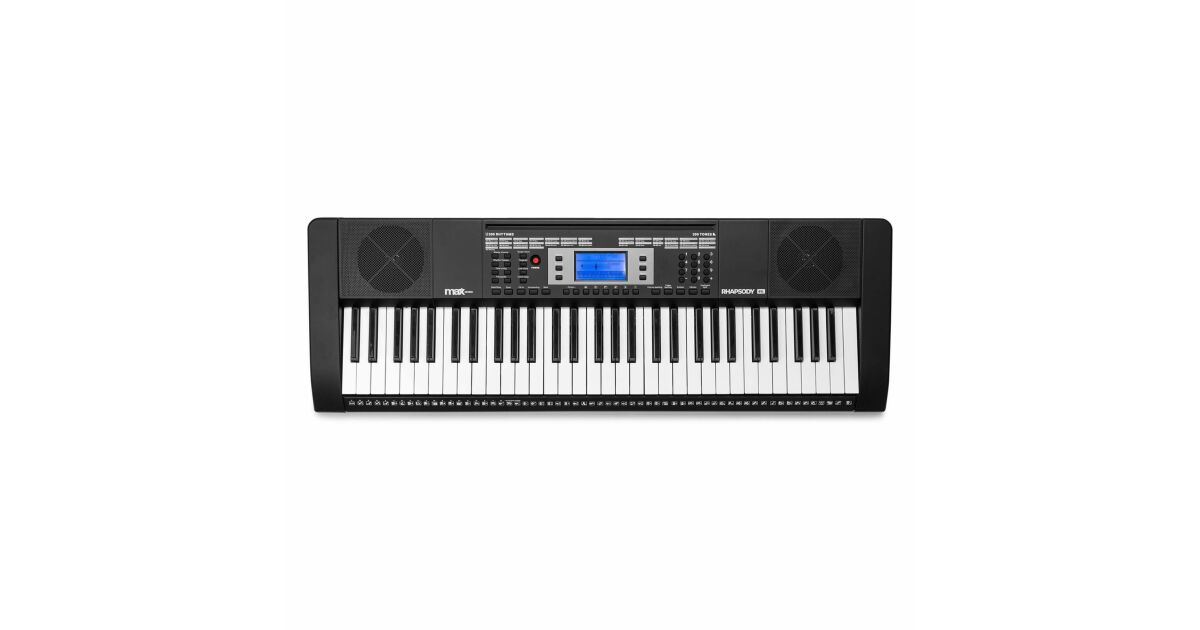 max Rhapsody61L Electronic Keyboard, Szintetizátor, 61 megvilágított ...