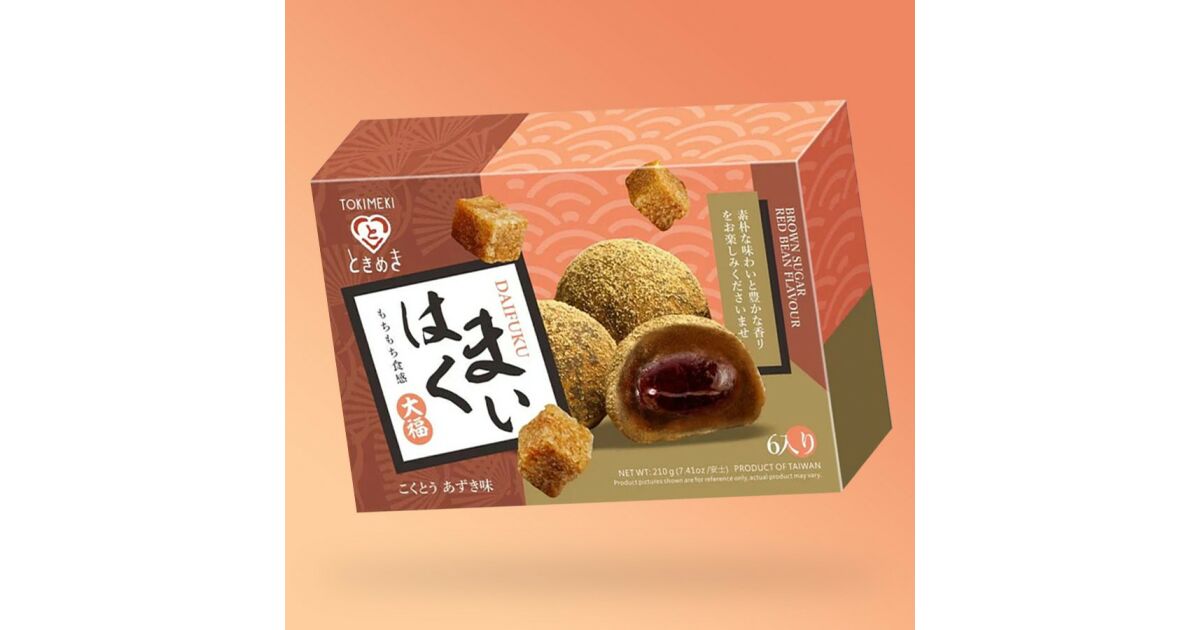 Tokimeki Mochi barna cukor és vörösbab ízű 210g | Pepita.hu