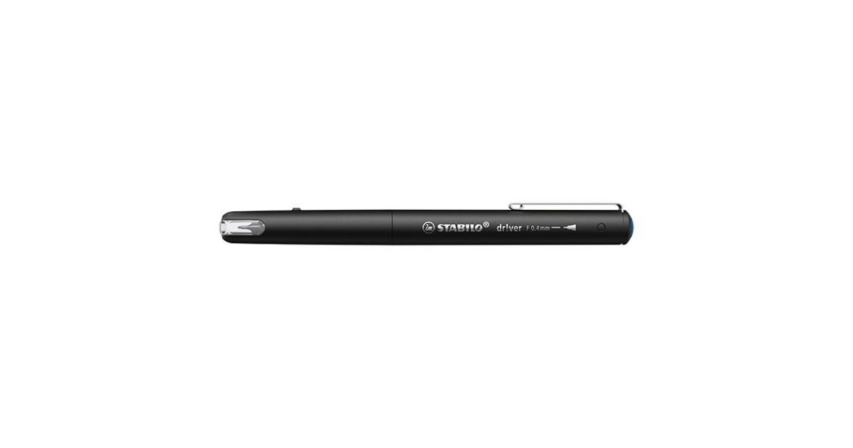 Stabilo Driver 1088 feiner blauer Premium-Filzstift | Pepita.com