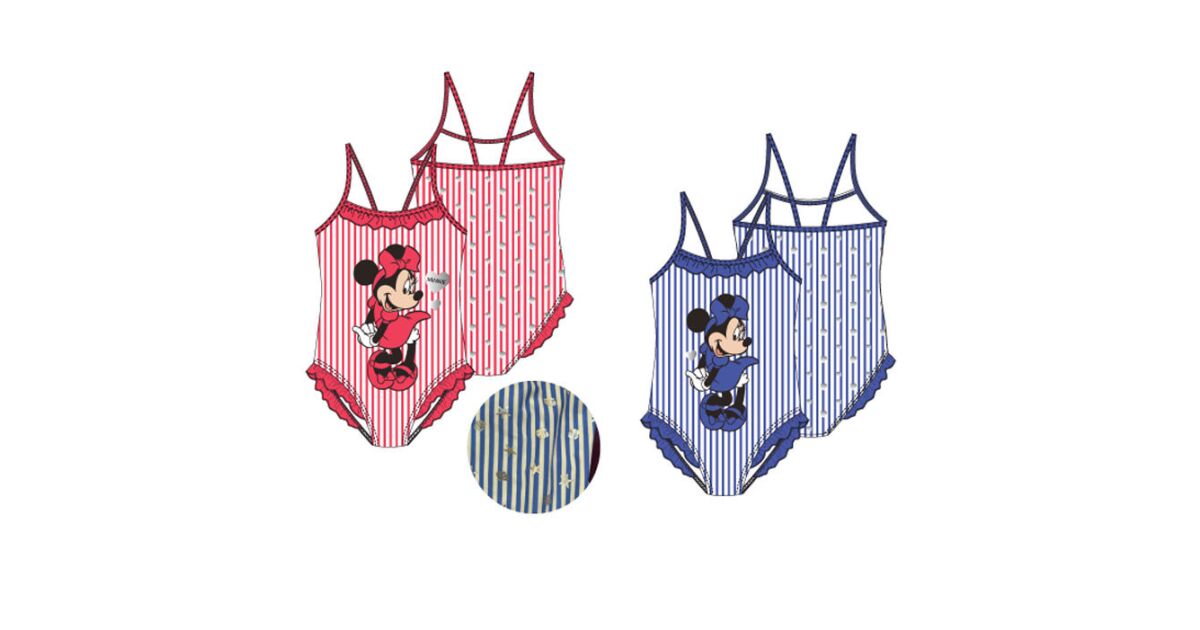 Disney Minnie Shiny Shells gyerek fürdőruha, úszó 3-8 év | Pepita.hu