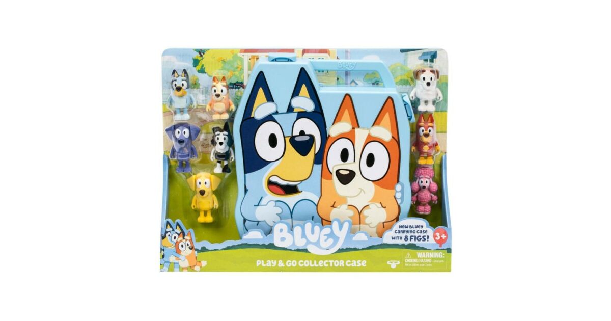 Bluey Playset Ultimate Play & Go Collector Case | Pepita.hu
