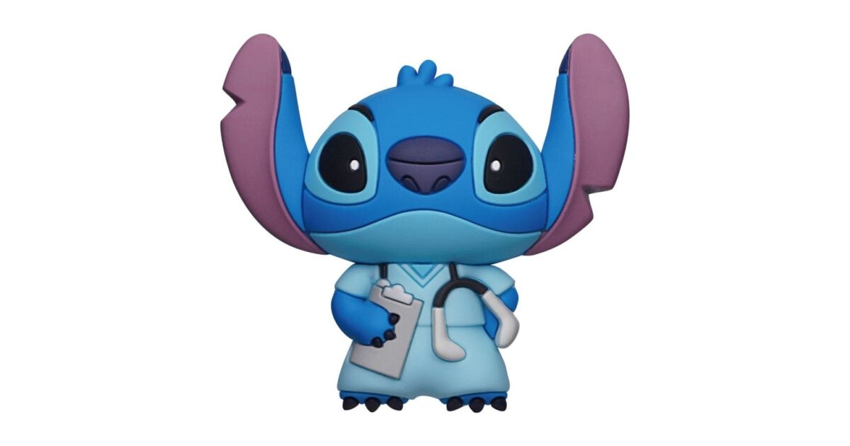 Lilo & Stitch 3D Mágnes Stitch Nurse | Pepita.hu