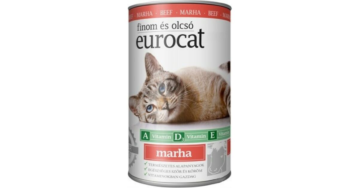 EUROCAT Katzenfutter in Dosen Rind 415 g | Pepita.com