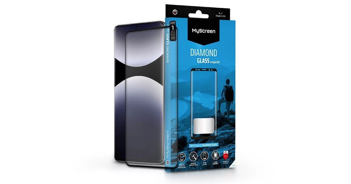 MyScreen Diamond Glass Edge 3D - Xiaomi Redmi Note 14 Pro/Note 14 Pro+ ...