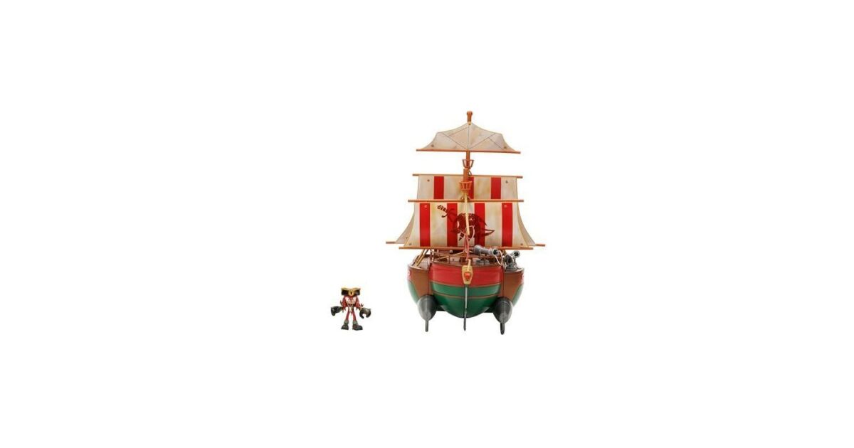 Sonic - The Hedgehog Playset Angel's Voyage Pirate Ship - Damaged ...