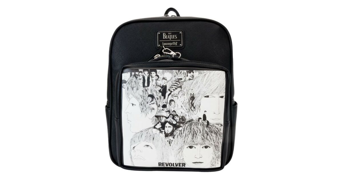 The Beatles by Loungefly Mini Backpack Revolver Album lemezes tasakkal ...