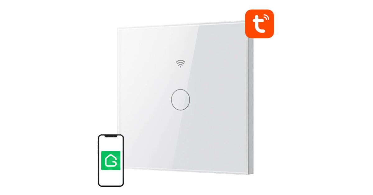 Smart Touch WiFi Light Switch Gosund SLS1 Single (optional N) | Pepita.hu