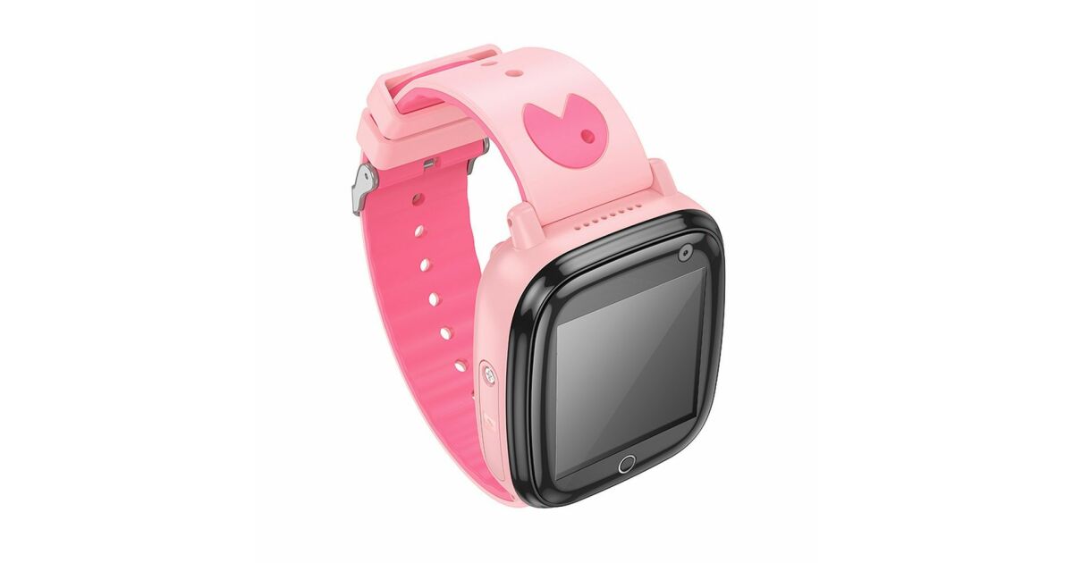 Hoco Y100 okosóra gyerekeknek hívás funkcióval - rózsaszín | Pepita.hu