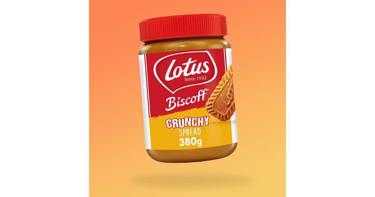 Lotus Biscoff crunchy keksz krém ropogós keksz darabokkal 380g | Pepita.hu