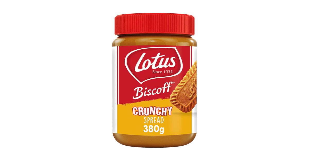 Lotus Biscoff crunchy keksz krém ropogós keksz darabokkal 380g | Pepita.hu