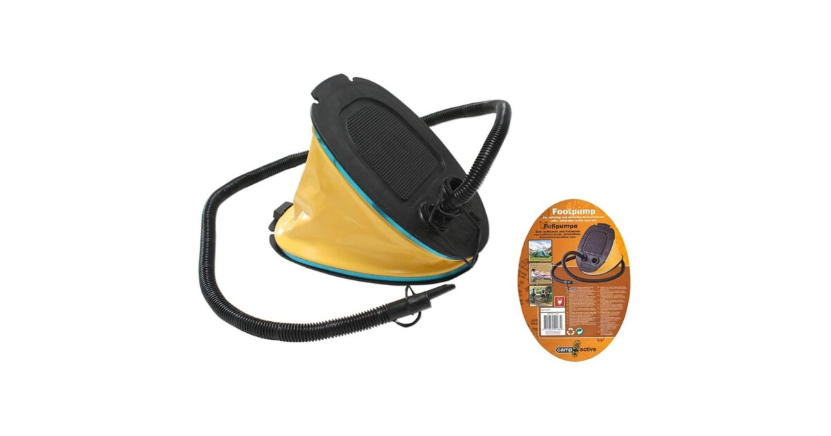 Camp Active 441689 - matrac pumpa (5 literes), sárga/fekete | Pepita.hu