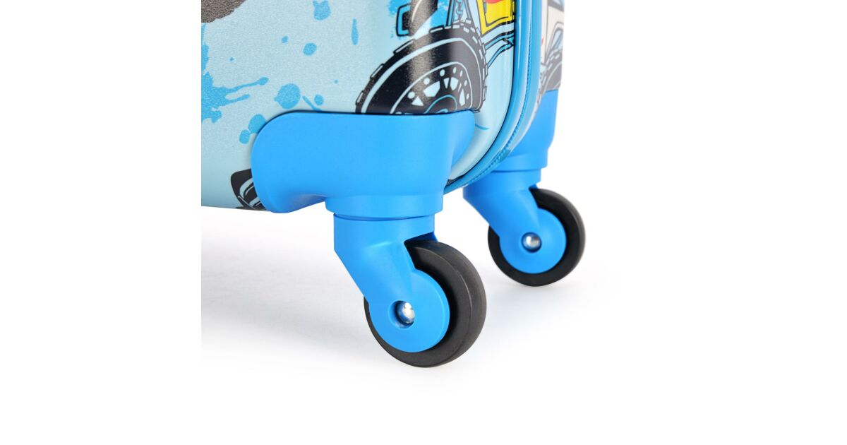 Set Valiza Copii MonsterTruck (rucsac+valiză) | BONTOUR | Pepita.com