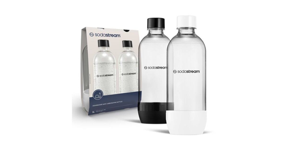 Sodastream Sticlă BO JET DUO PALACK BLACK WHITE | Pepita.com