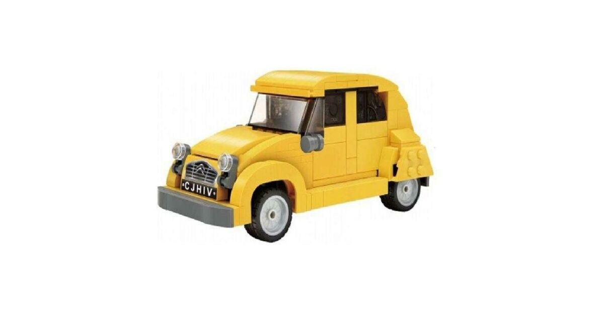 CaDA® C55021W - Citroen 2CV - kacsa - lego-kompatibilis építőjáték ...