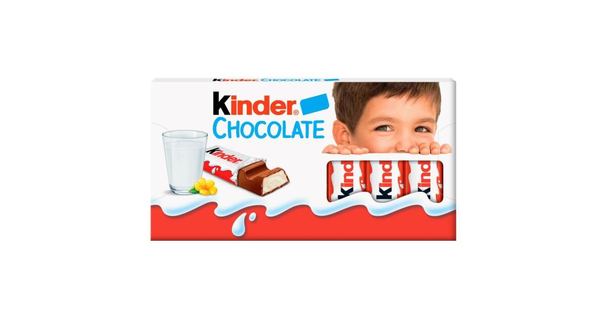 KINDER ČOKOLÁDA T8 100G | Pepita.com