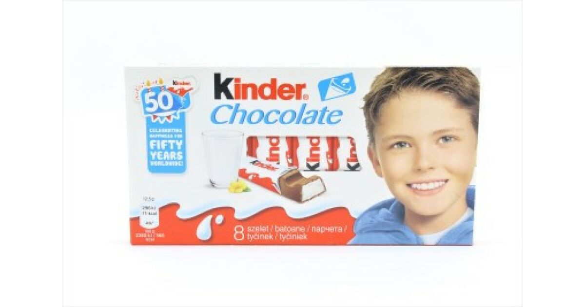 KINDER ČOKOLÁDA T8 100G | Pepita.com