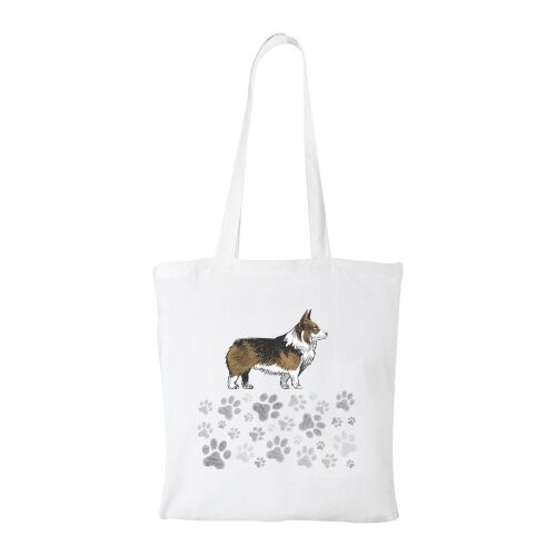 Corgi - Bevásárló táska fehér v1 | Pepita.hu