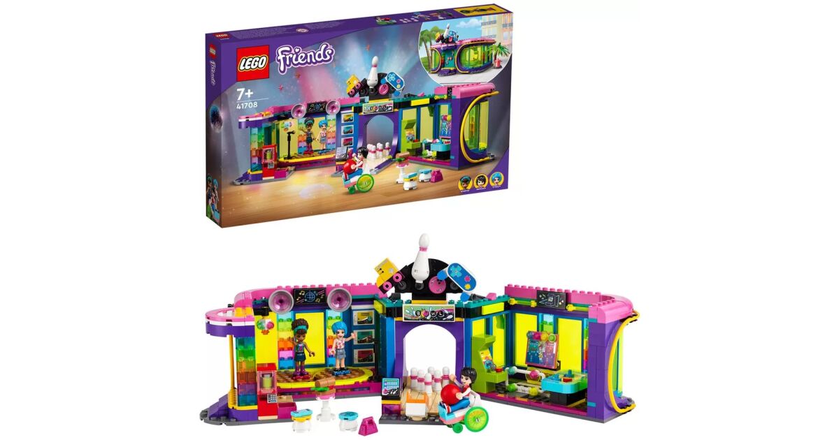 LEGO Friends, Disco Gallery elektronikus játékokkal, 624 darab | Pepita.hu
