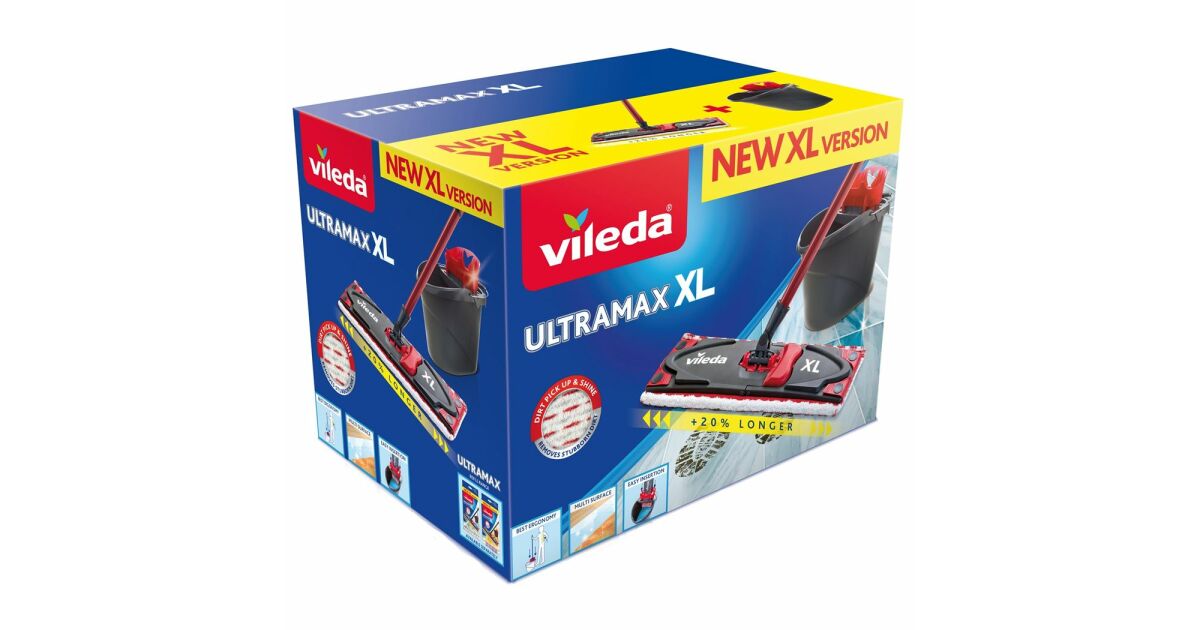Vileda Ultramax XL dobozos laposfelmosó készlet | Pepita.hu