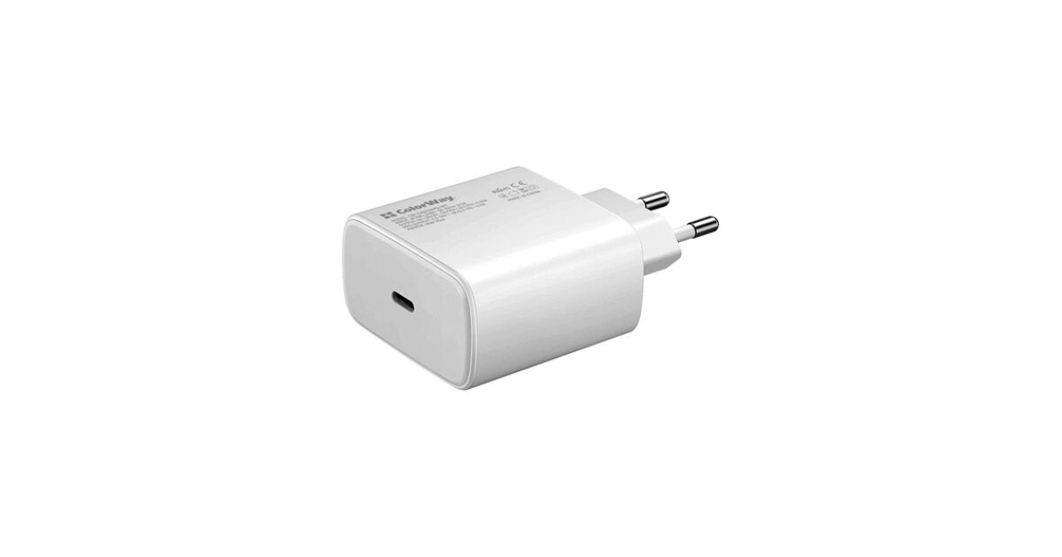COLORWAY CW-CHS034PD-WT Power Delivery Port PPS USB Type-C (45W) USB ...