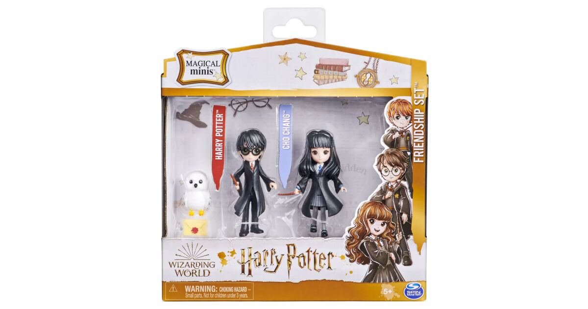 HARRY POTTER SET 2 FIGURINE HARRY POTTER SI CHO CHANG | Pepita.com