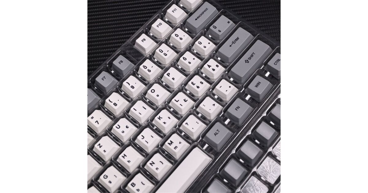 Ventaris Phoenix Keycap KC-100 Slim – Maďarská PBT súprava klávesov pre ...