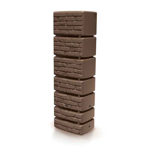 Barrel Prosperplast TOWER BRICK 350 l braun | Pepita.com