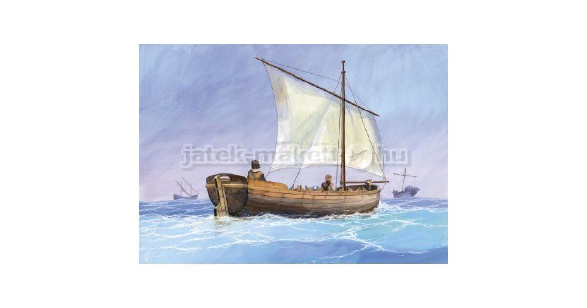 Zvezda Medieval Life Boat makett 1:72 makett hajó (9033) | Pepita.hu