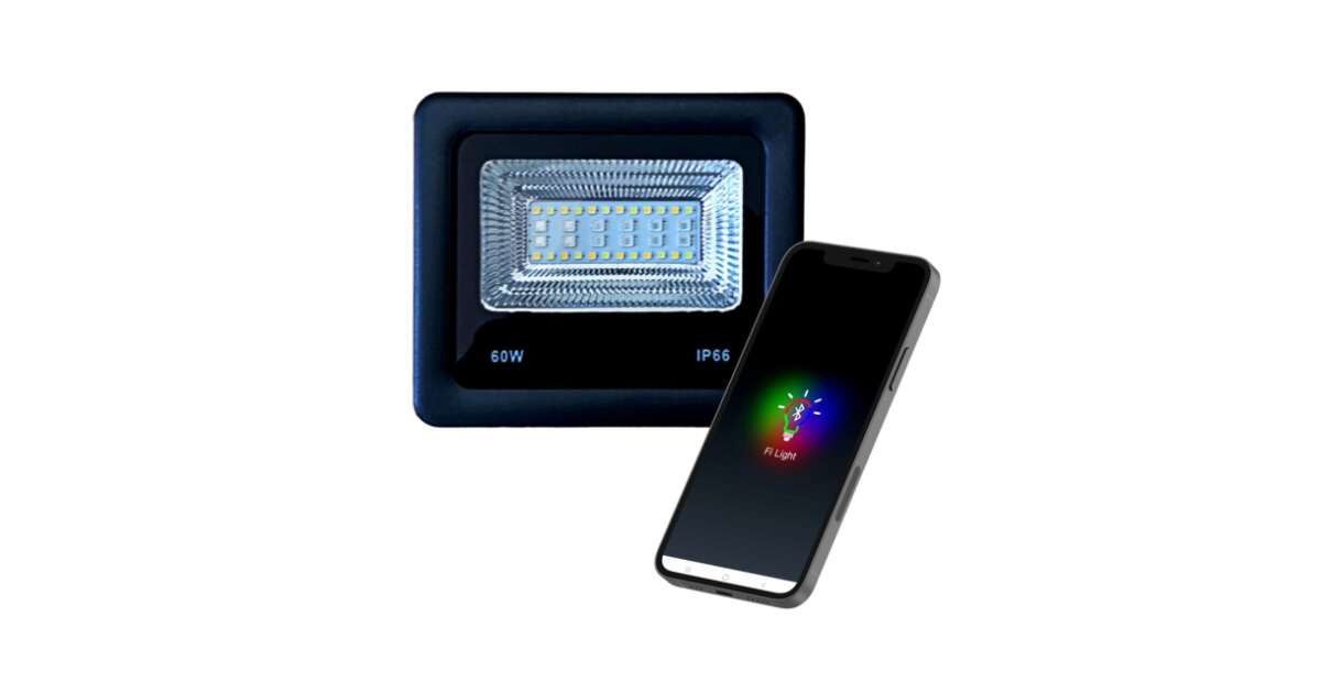 150W Okos LED Reflektor IP66 | Pepita.hu