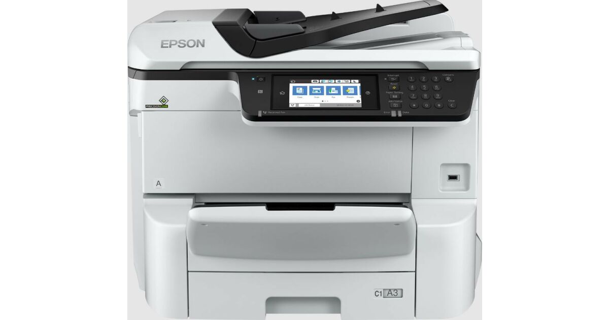 EPSON WORKFORCE PRO WF-C8690DWF A3 USB/WIFI/FAX/LAN/ADF DUPLEX SZÍNES ...