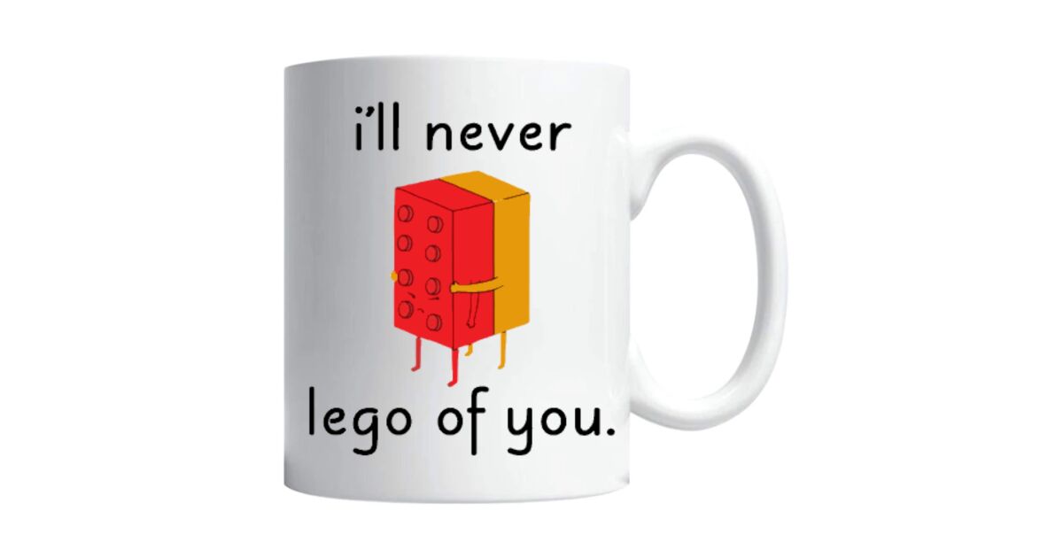 Cana magica termosensibila personalizata cu mesaj i'll never lego, 330 ...