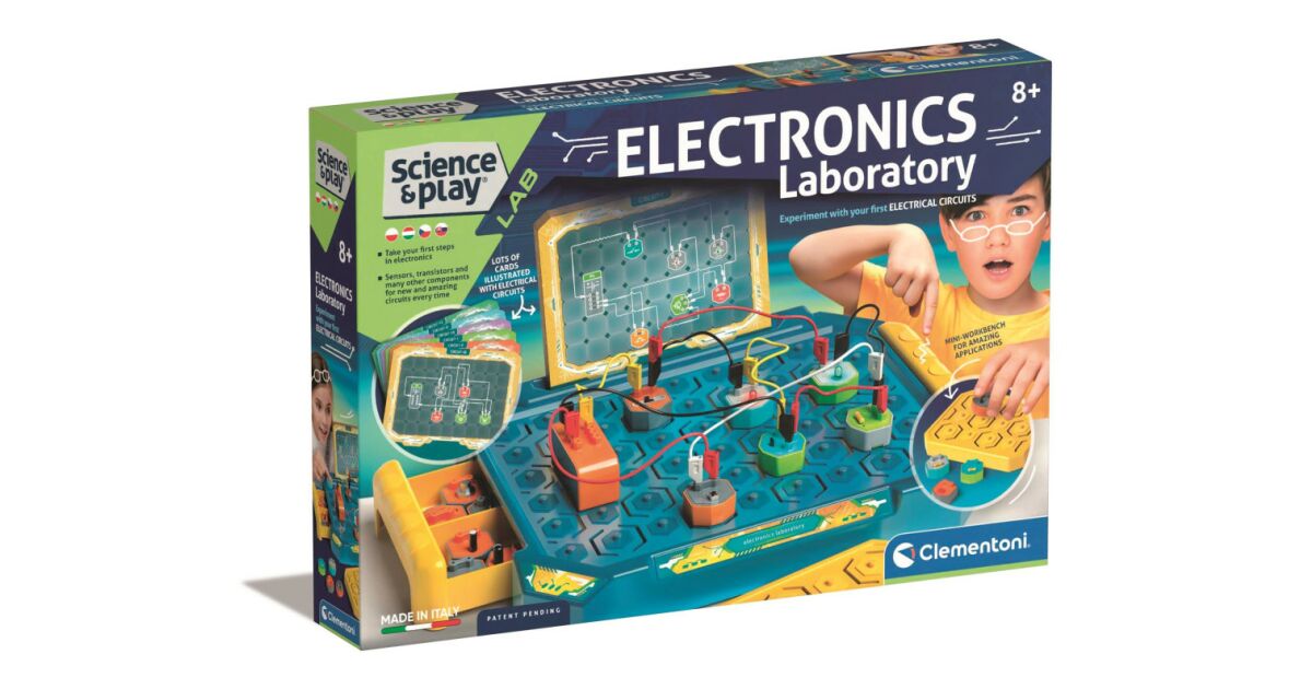 Clementoni - Elektromosság tudományos készlet | Pepita.hu