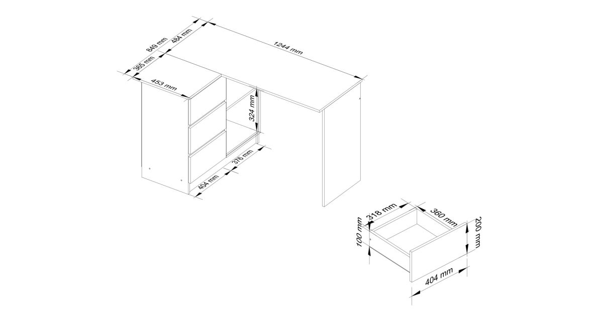 Akord Furniture Factory Balosar Sarok Irodai Asztal B16 Balos Artisan ...