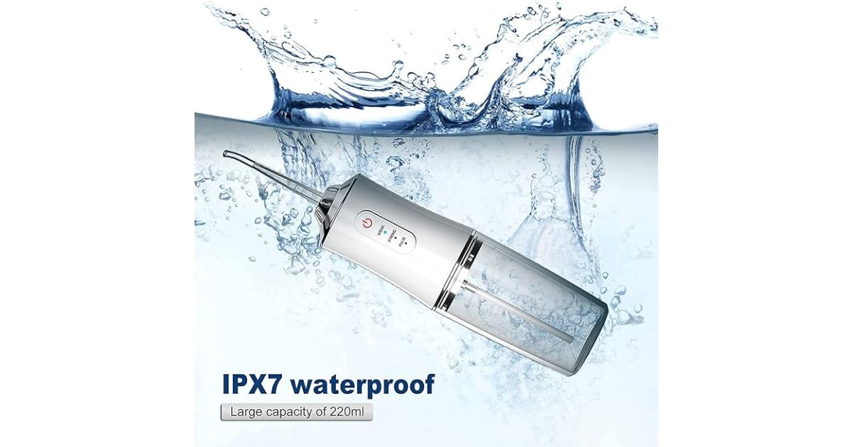 Irigator Oral pentru Dus Bucal MRG MA8, 4 Capete Curatare, Cu ...