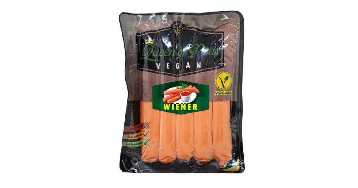 Queen of peas vegán wiener virsli 240 g | Pepita.hu