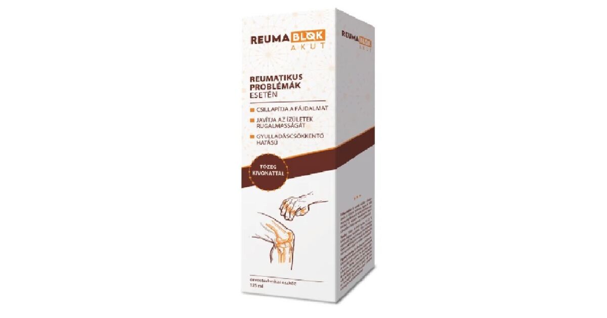 Reumablok forte masszírozó krém 125 ml | Pepita.hu