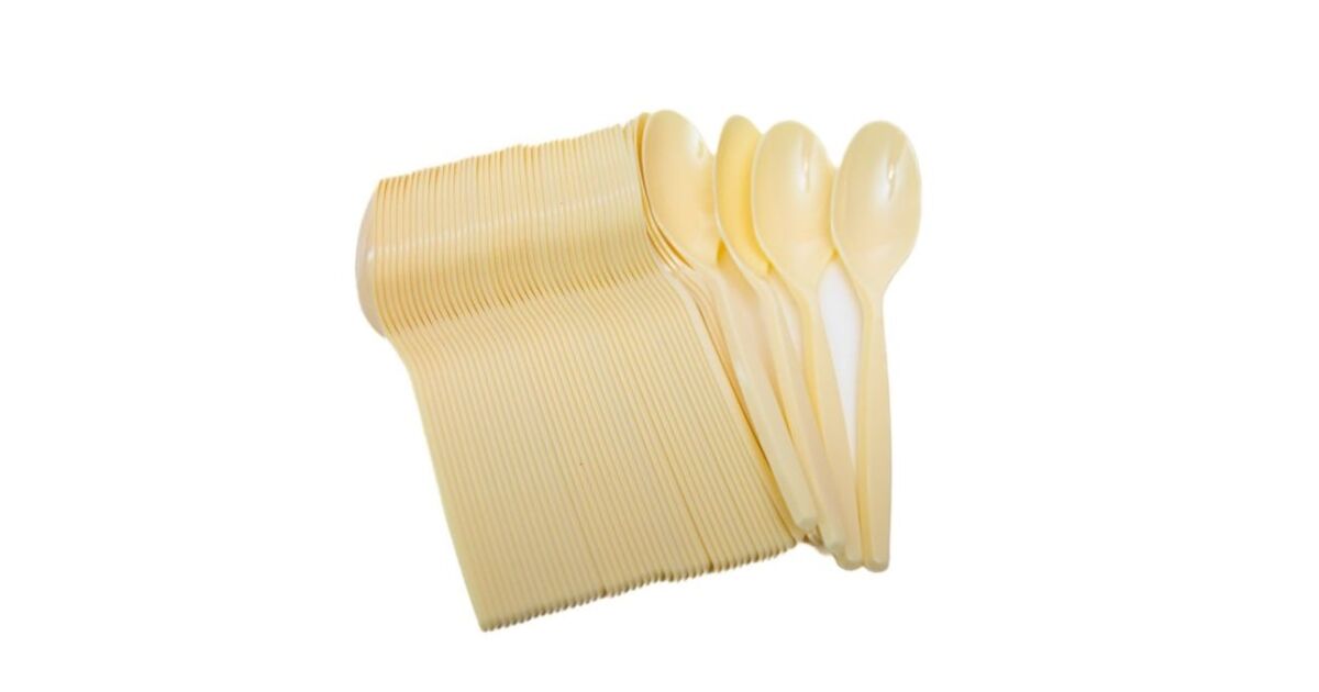 Lingurite Biodegradabile CPLA de Unica Folosinta, Set 100buc | Pepita.com