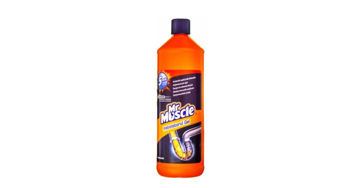 Recenzii: Gel pentru desfundarea Tevilor, Mr Muscle, 1L | Pepita.com