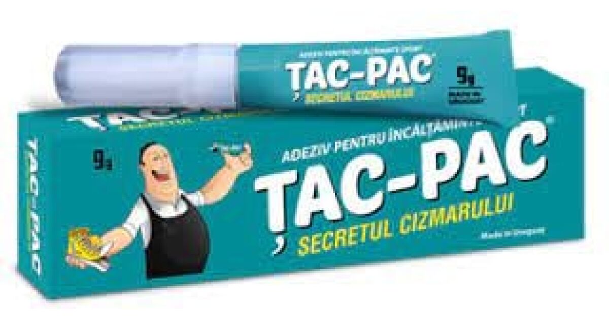 Adeziv Tac Pac Incaltaminte 9g | Pepita.com