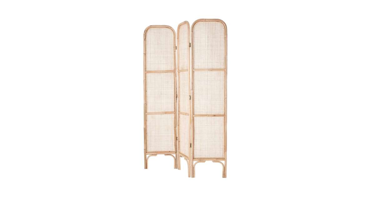 BOHO LOUNGE Rattan Paraván - Háromszárnyú - 120x180 cm | Pepita.hu