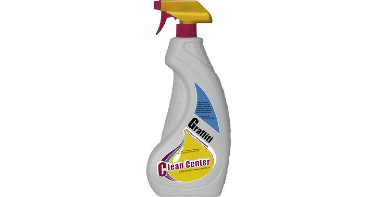 Clean Center Graffiti oldószeres folteltávolító 750ml (8db/karton ...