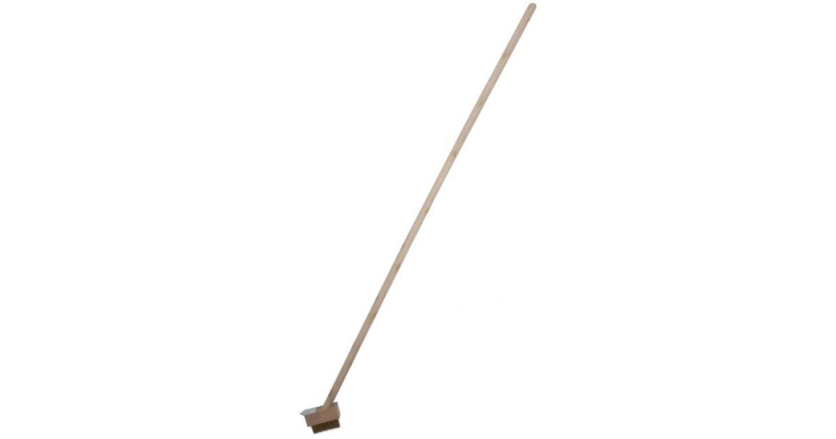 Kinzo Garden Gyomkiszedő kefe fa nyéllel 150 cm | Pepita.hu