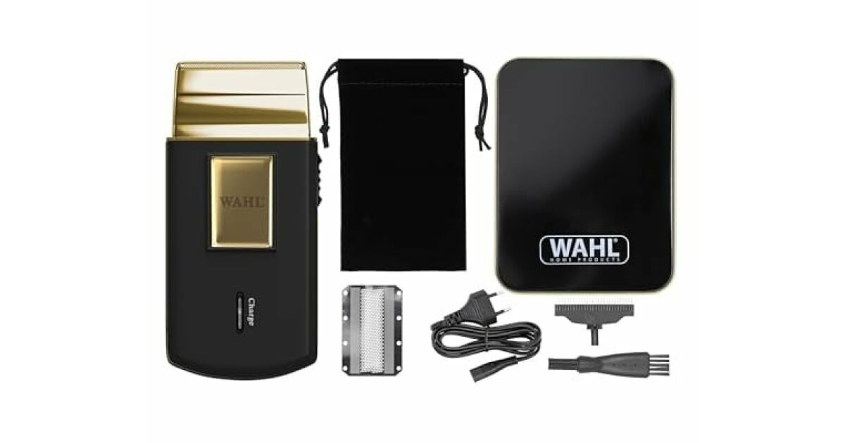 Wahl Travel Shaver Gold Edition - Aparat de ras electric fara fir si ...