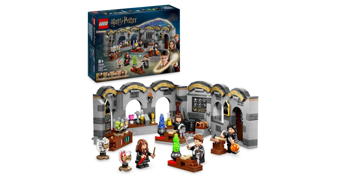 LEGO Harry Potter Castelul Hogwarts: Clasa de potiuni, jucarii ...
