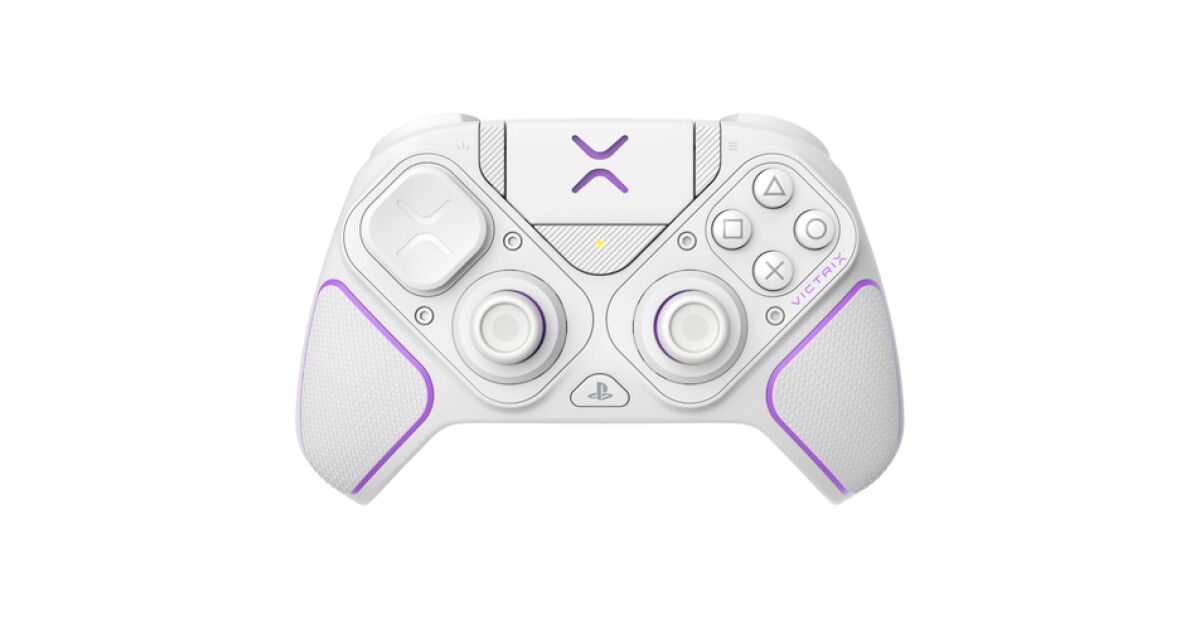 PDP Victrix Pro BFG, PlayStation 5, 3D-Audio, Programmierbar, Modular, eSports, Weiß, Kabelloser ...