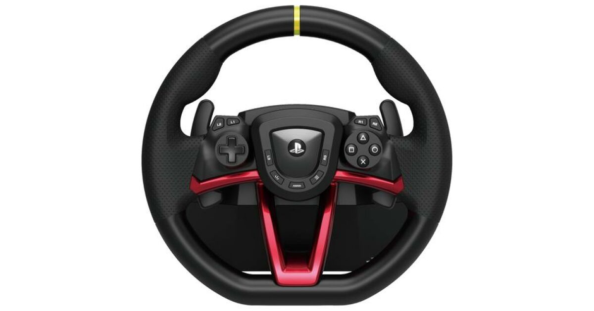 Hori Racing Wheel APEX, PlayStation®5, PlayStation®4, PC, Vezeték nélküli, Fekete, Kormány szett ...