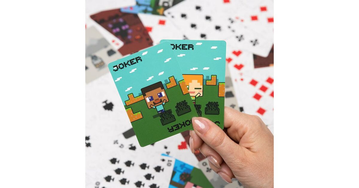 Paladone Playing Cards, Minecraft: Állatok™, Francia kártya játék ...