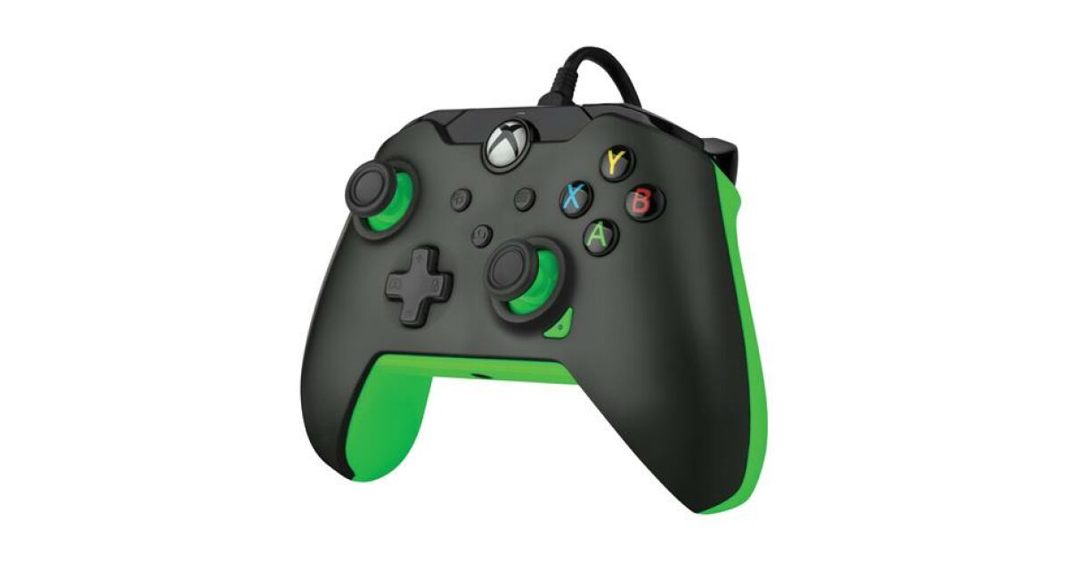 PDP Wired, Xbox Series X|S, Xbox One, PC, Neon Black, Vezetékes ...