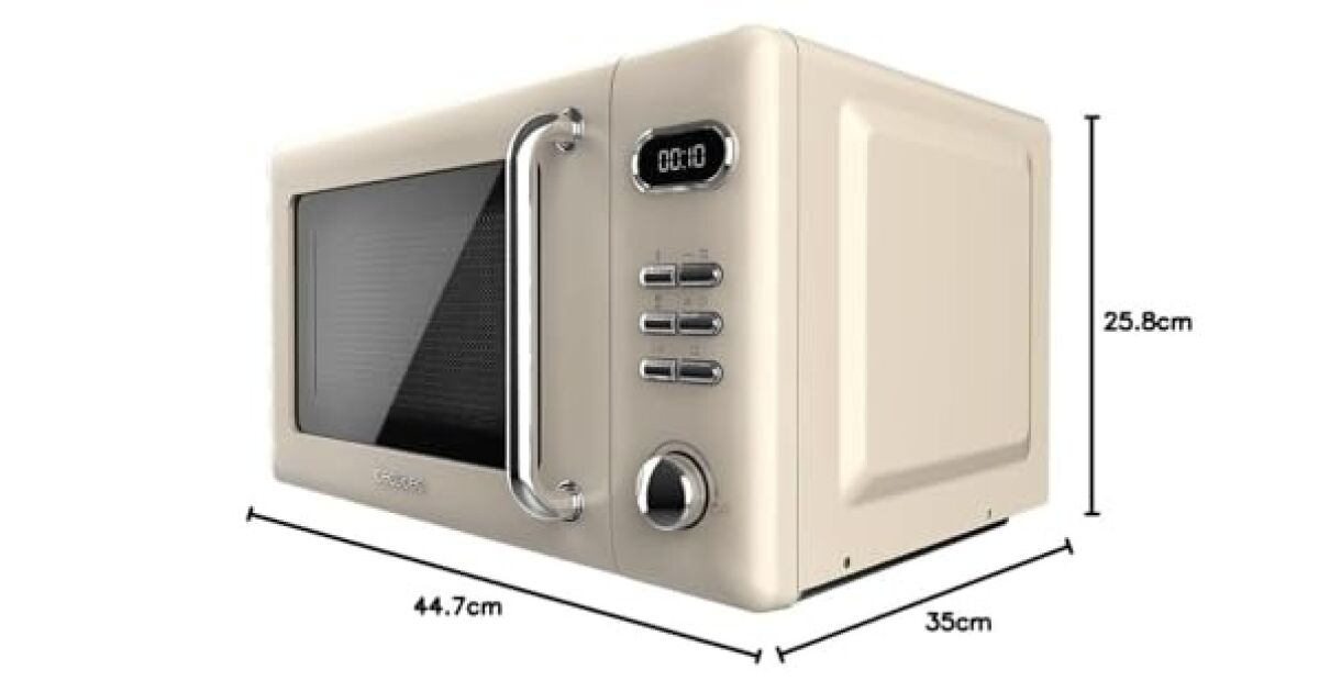 Cuptor cu microunde digital Cecotec cu gratar Proclean 5110, 20 L ...